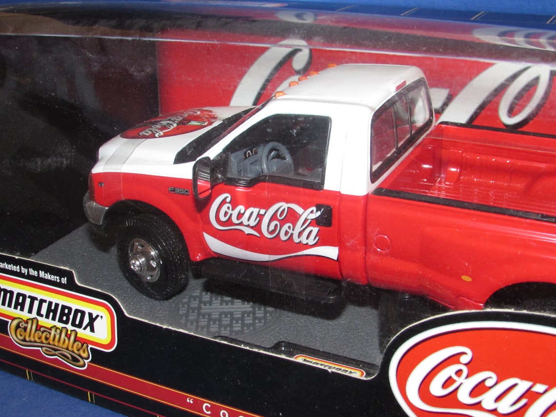 MATCHBOX COLLECTIBLE NIB 1999 Coca-cola Ford F-350 Super Duty | Etsy
