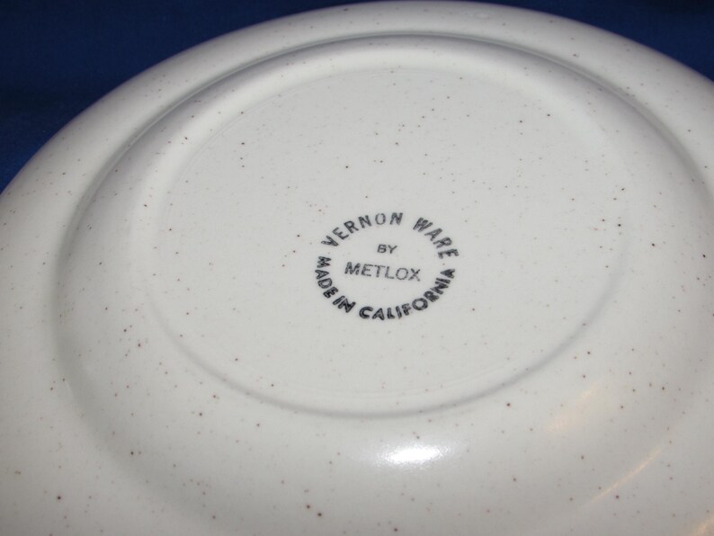 Metlox VINEYARD BUTTER DISH Cheese Server Vernon Ware 1960s - Etsy