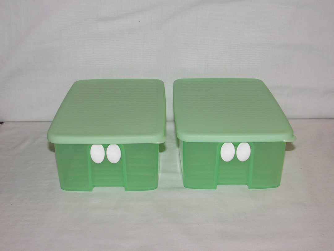 TUPPERWARE FRIDGESMART Vented Vegetable Keepers Set of 2 - Etsy