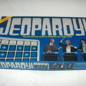 JEOPARDY GAME 1986 by Pressman Game Show - Etsy