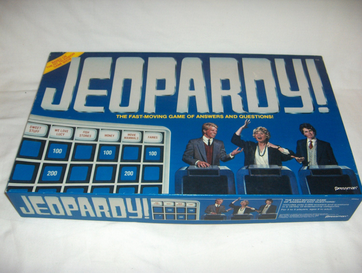 Jeopardy Board Game Pressman