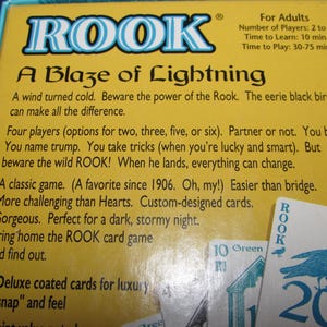 ROOK CARDS 2001 Classic Card Game Hasbro - Etsy
