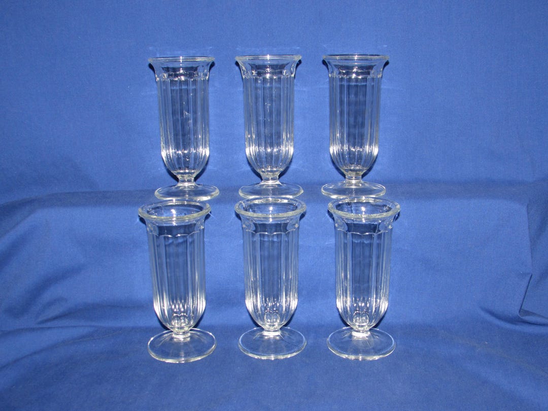 PARFAIT GLASSES Small Dessert 1950s Set of 6 Free Shipping - Etsy