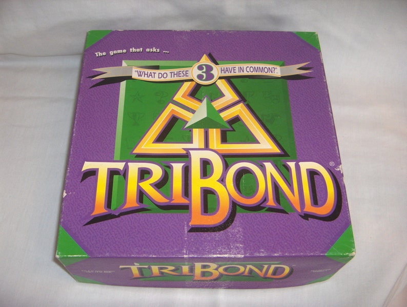 TRIBOND GAME 1992 Big Fun Games Vintage Tri Bond - Etsy