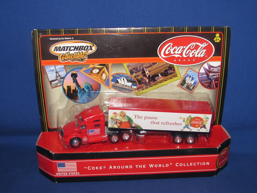 MATCHBOX TRUCK Coke Around the World Truck 2000 USA 4 Diecast - Etsy