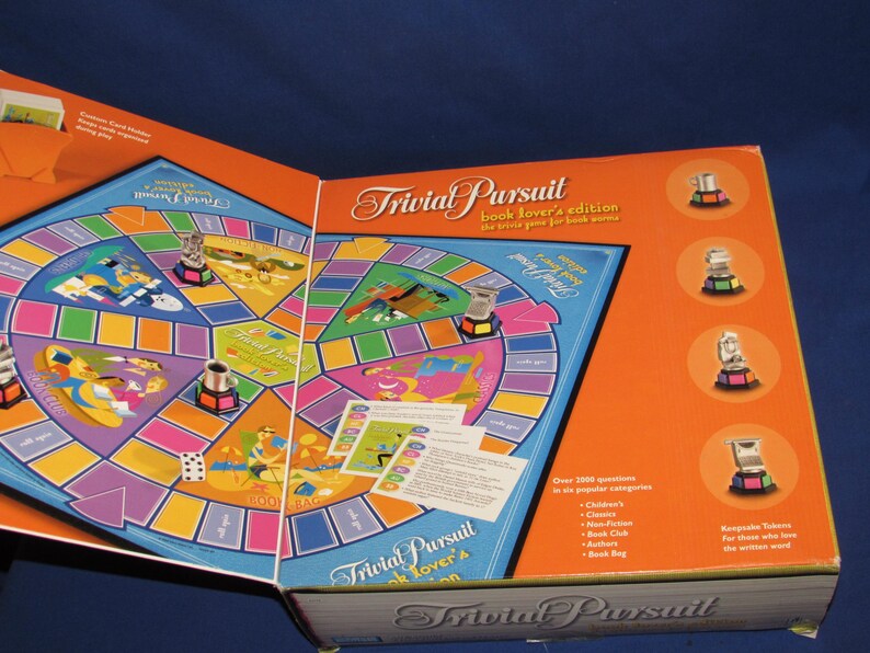 TRIVIAL PURSUIT Book Lover’s Edition 2004 Parker Brothers Free Shipping ...