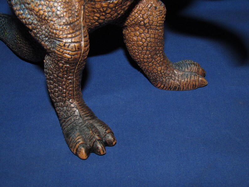 TOY DINOSAUR PACHYCEPHALOSAURUS 1990s Pretend Play Diorama - Etsy