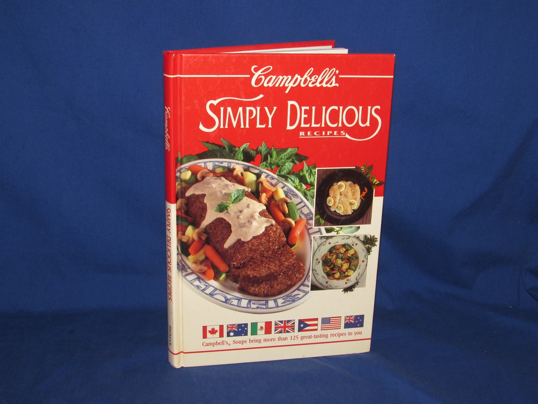 Cookbook CAMPBELL’S SIMPLY DELICIOUS 1992 Free Shipping - Etsy