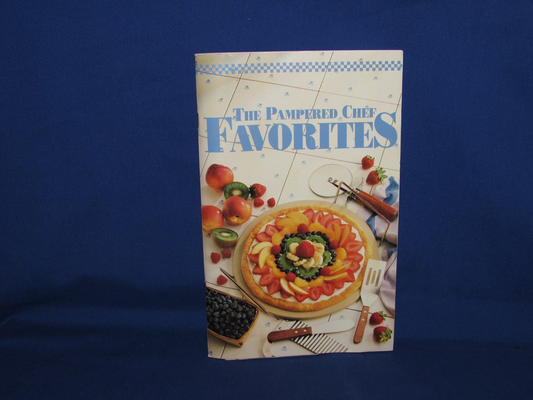 Cookbook PAMPERED CHEF FAVORITES 1992 Cook Book Free Shipping - Etsy
