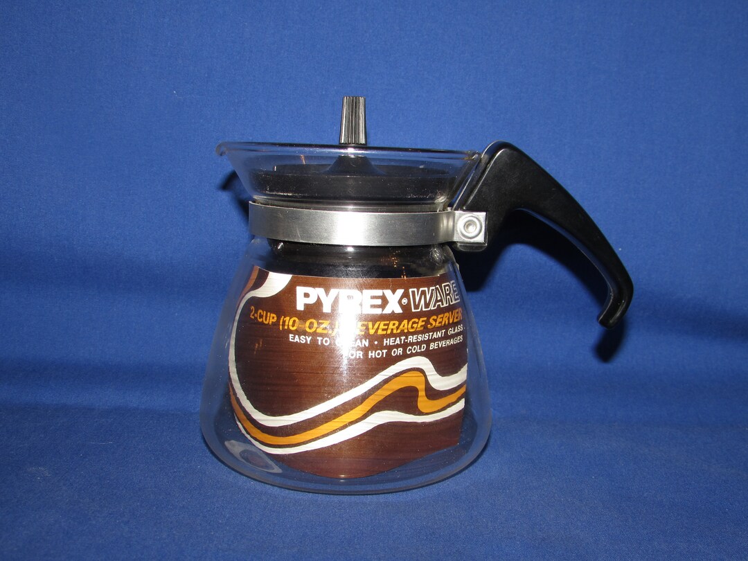 PYREX BEVERAGE SERVER Two Cup 1980s - Etsy