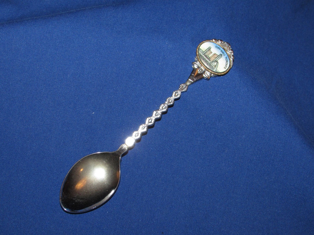 SOUVENIR SPOON Toronto City Hall 1970s Free Shipping - Etsy