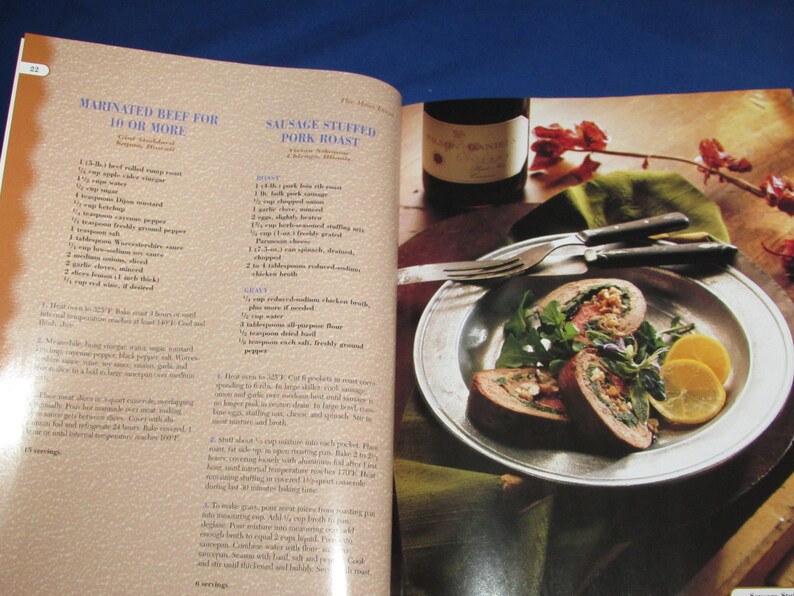 COOKBOOK Cooking Club of America Set of 2 Tons of Recipes - Etsy