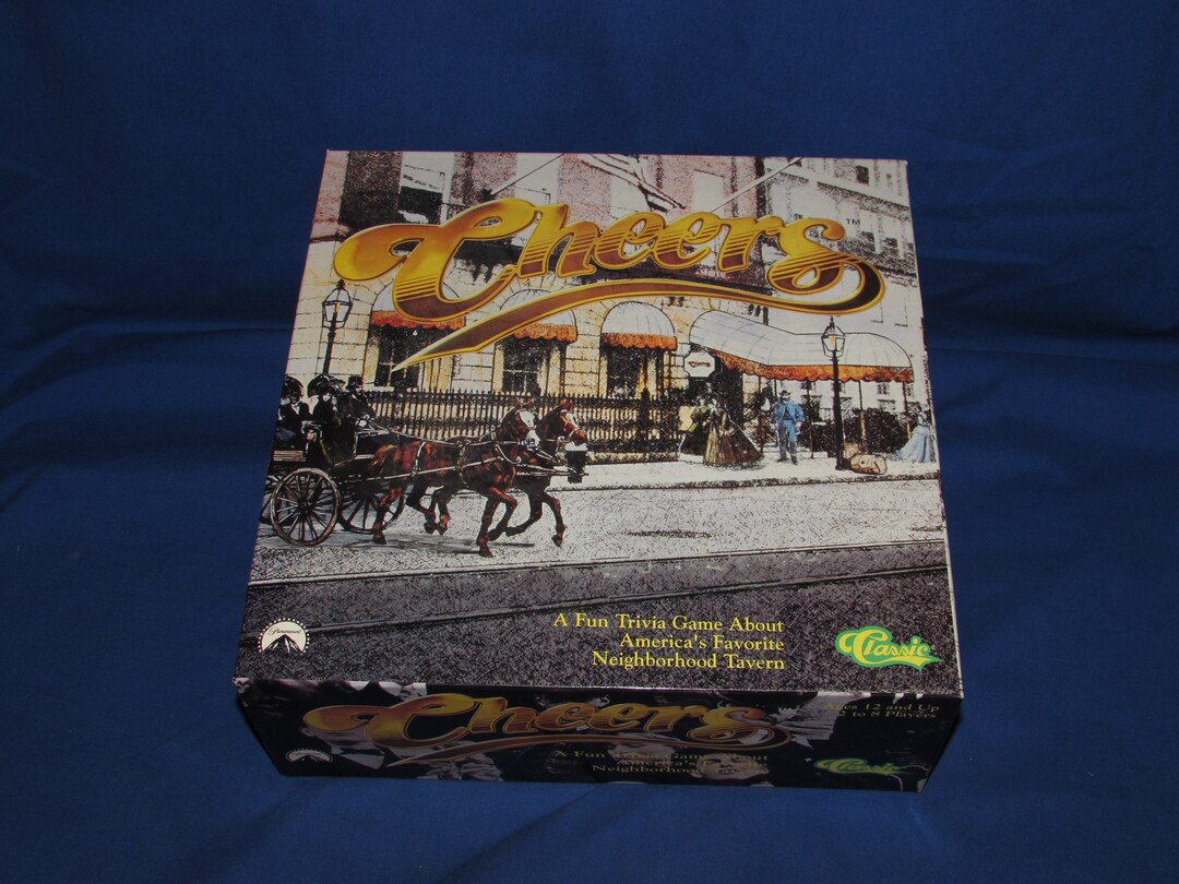 CHEERS BOARD GAME 1992 Trivia Where Everybody Knows Your Name Vintage ...