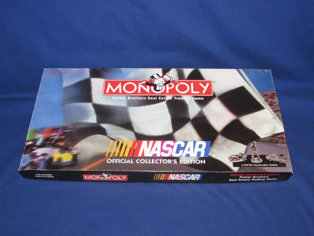 NASCAR MONOPOLY 1997 Special Edition Classic Board Game Free Shipping ...