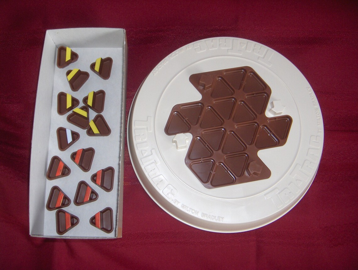 TRI TRAC Milton Bradley Board Game 1980 Tri-Trac Vintage | Etsy