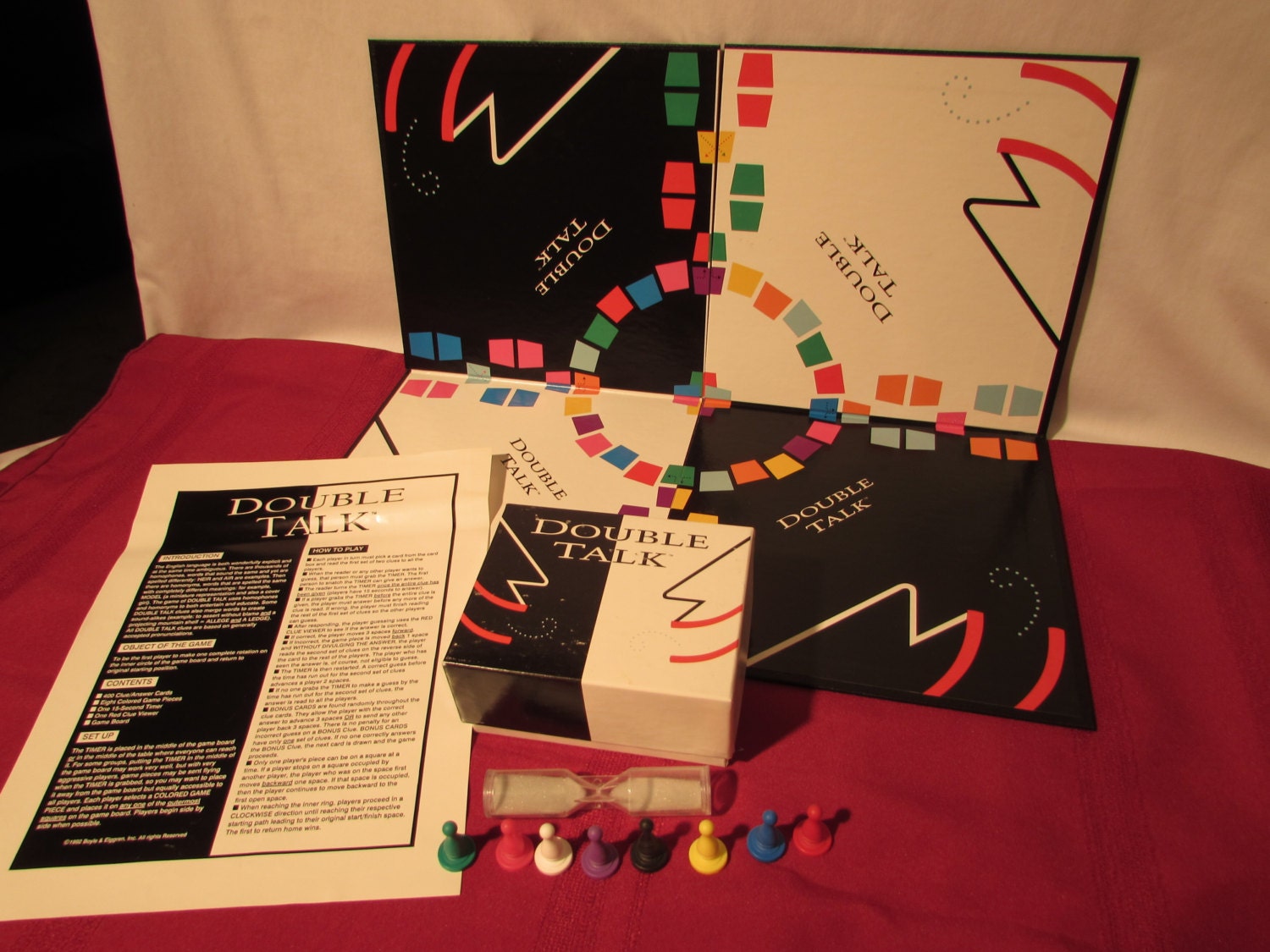 DOUBLE TALK 1992 Great Party Fun From Boyle and Elggren Vintage - Etsy