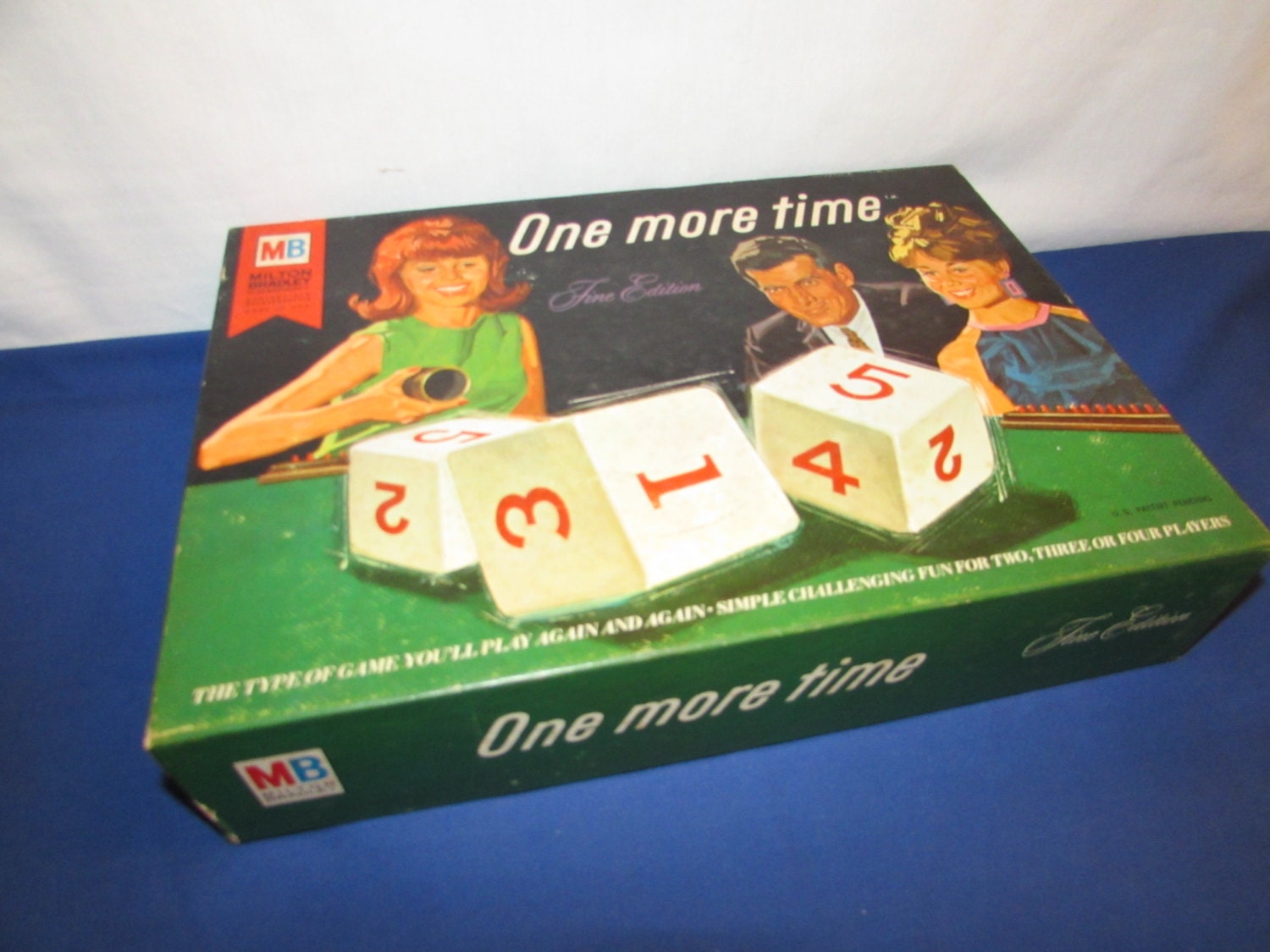 ONE MORE TIME Game Milton Bradley 1967 Fine Edition Vintage - Etsy