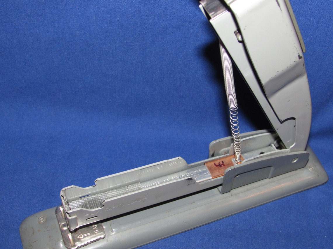 SWINGLINE 415 STAPLER Vintage Office Supply Metal Industrial - Etsy