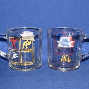 SUMMER OLYMPIC MUGS 1984 Mcdonalds Vintage Souvenir - Etsy