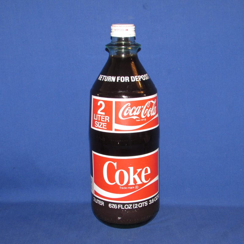 2 Liter Soda Bottle - Etsy