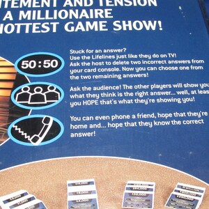 Who Wants to Be a Millionaire 2000 PRESSMAN GAMES NIB - Etsy