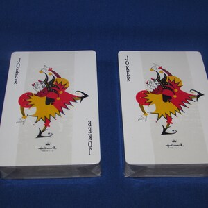 HALLMARK PLAYING CARDS Garden Kittens Double Deck 1970s Vintage New ...