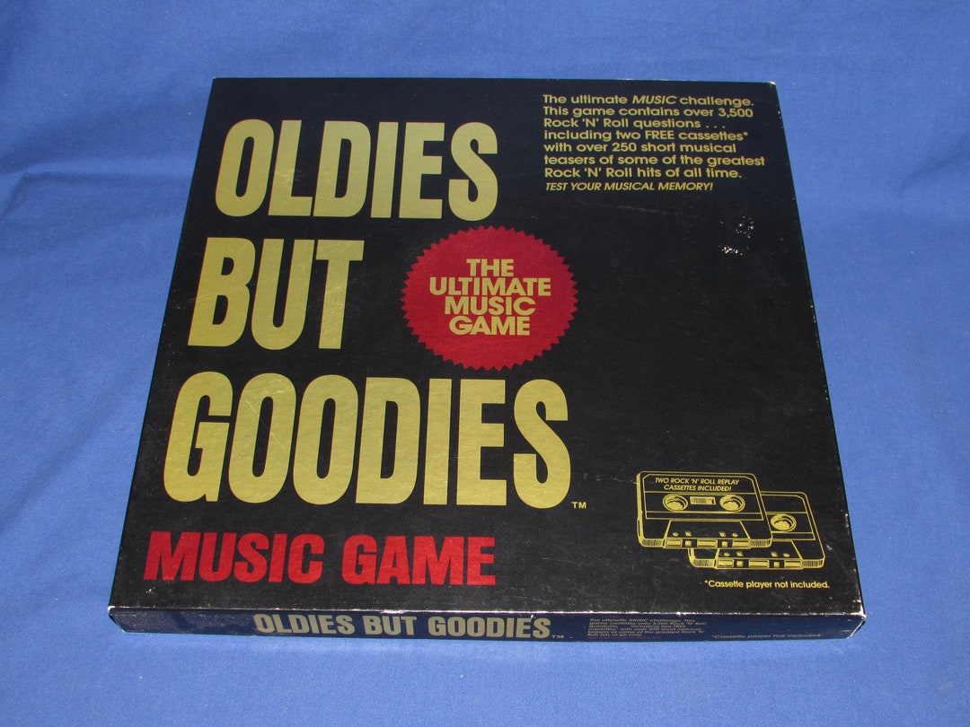 OLDIES BUT GOODIES Music Game 1984 Name the Tune - Etsy