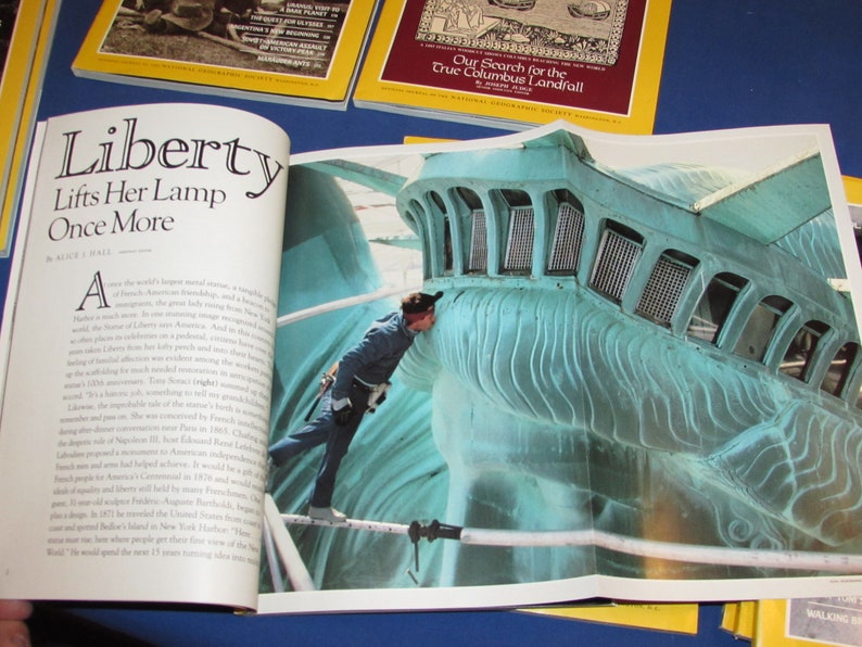 NATIONAL GEOGRAPHIC MAGAZINES 1986 Twelve Issues in Slipcases | Etsy