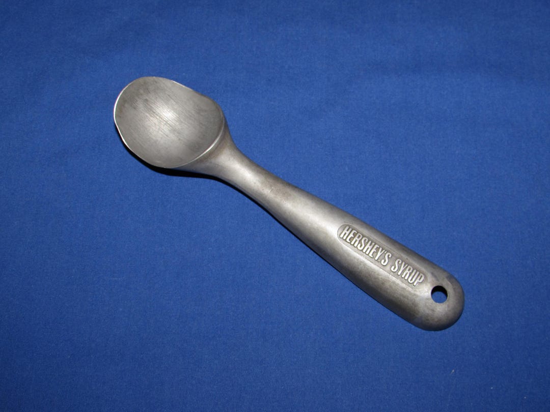HERSHEY’S SYRUP Ice Cream Scoop 1960s Aluminum - Etsy