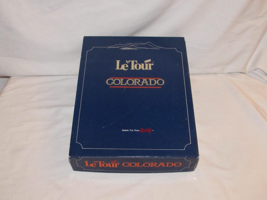 LE TOUR COLORADO Board Game 1984 Levity Game Colorado Vintage - Etsy