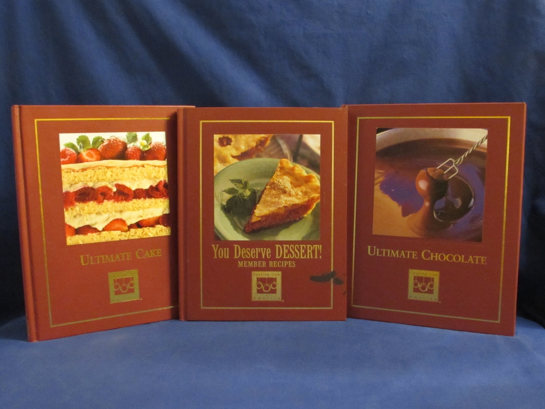 COOKBOOK Cooking Club of America Set of 3 Tons of Recipes - Etsy