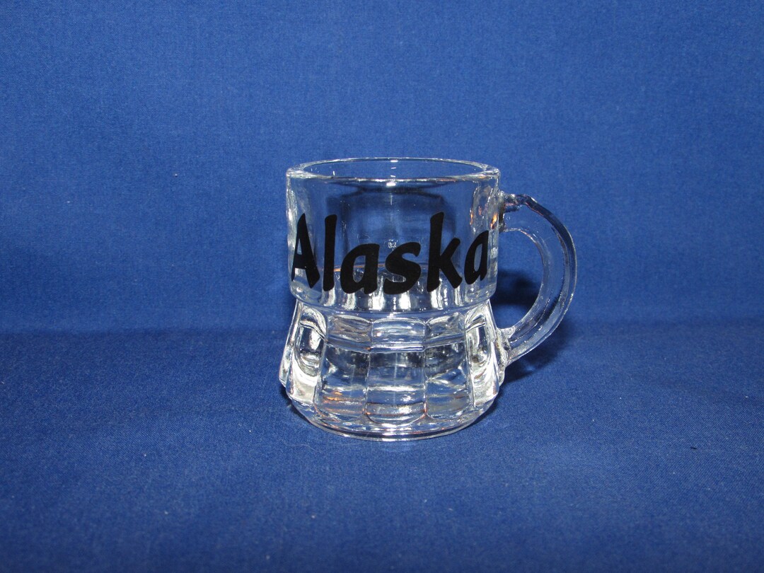 ALASKA Shot Glass MINI MUG or Root Beer Mug Vintage Souvenir Free ...