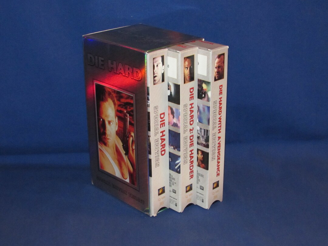DIE HARD Special Edition Trilogy 2001 Boxed Set - Etsy