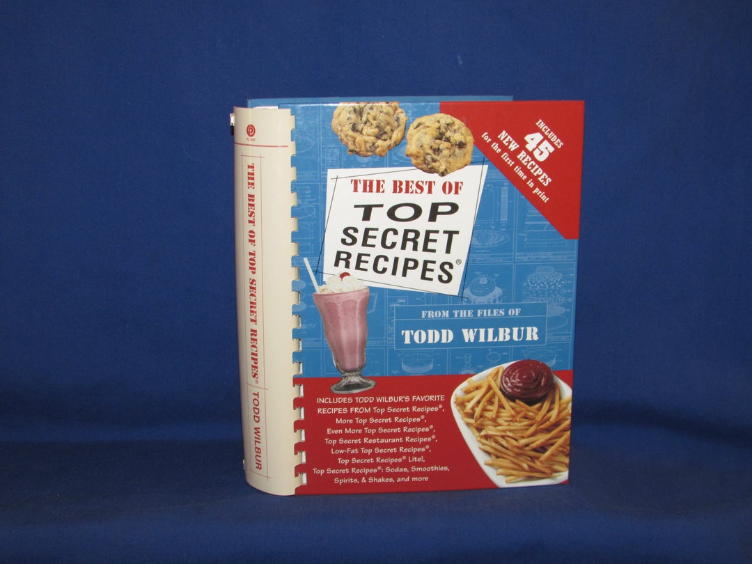 COOKBOOK the Best of Top Secret Recipes 2003 Todd Wilbur - Etsy