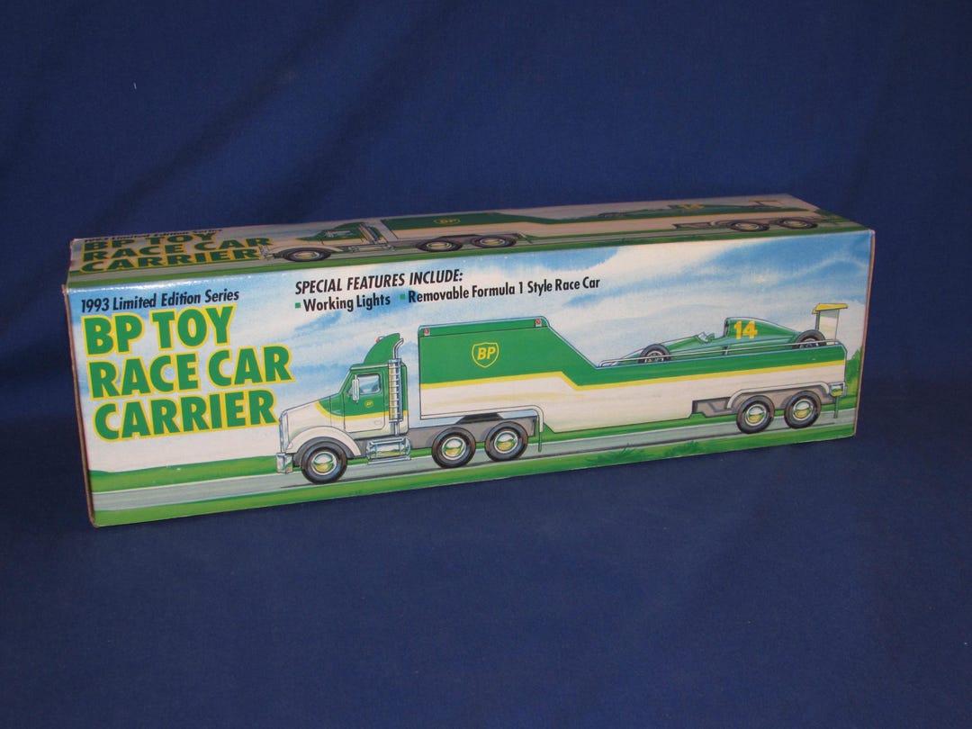 BP COLLECTIBLE TRUCK 1993 Race Car Carrier Limited Edition - Etsy