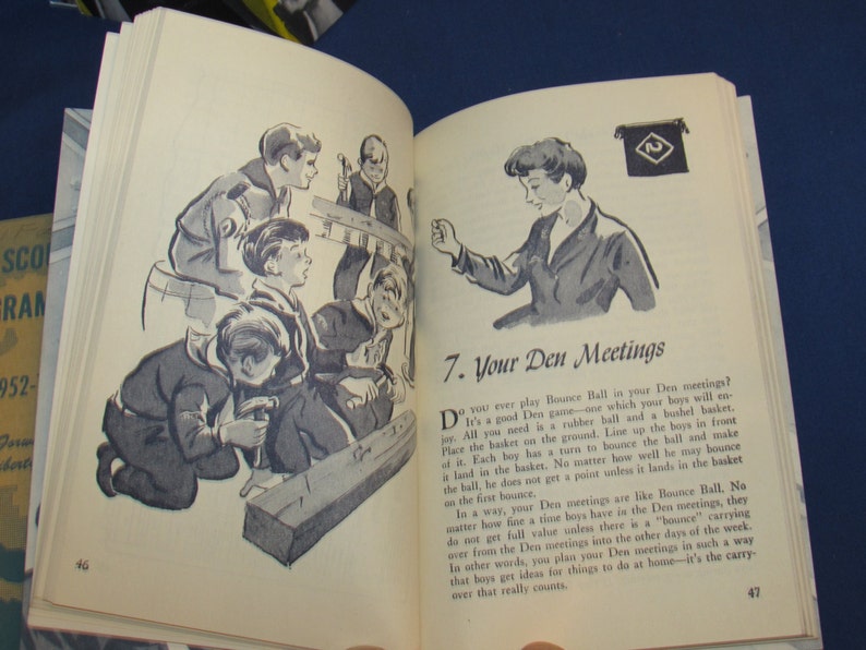 CUB SCOUTS LOT From the 1950s Includes Manual, Jamboree Pamphlet, 2 ...