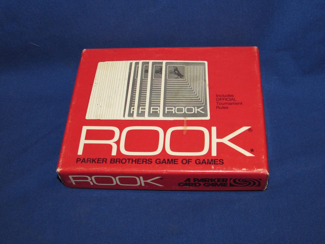 ROOK CARD GAME 1972 Parker Brothers - Etsy
