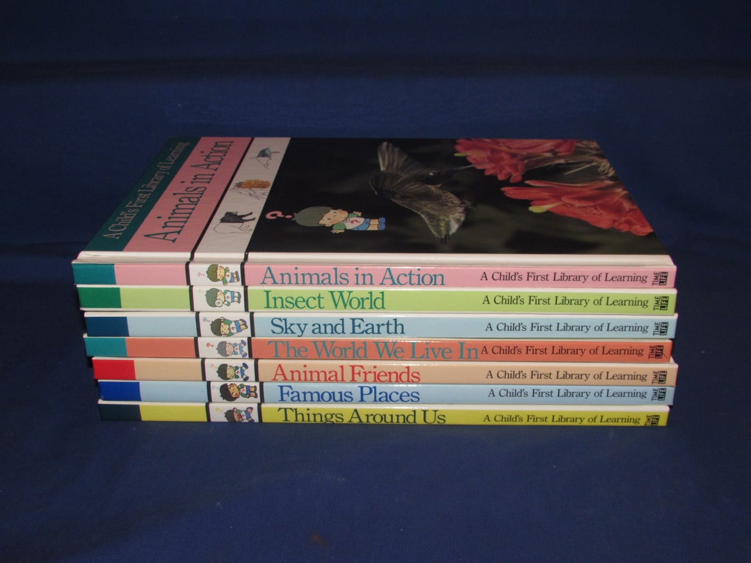 TIME-LIFE A Child’s First Library of Learning Set of 7 Volumes 1990s ...