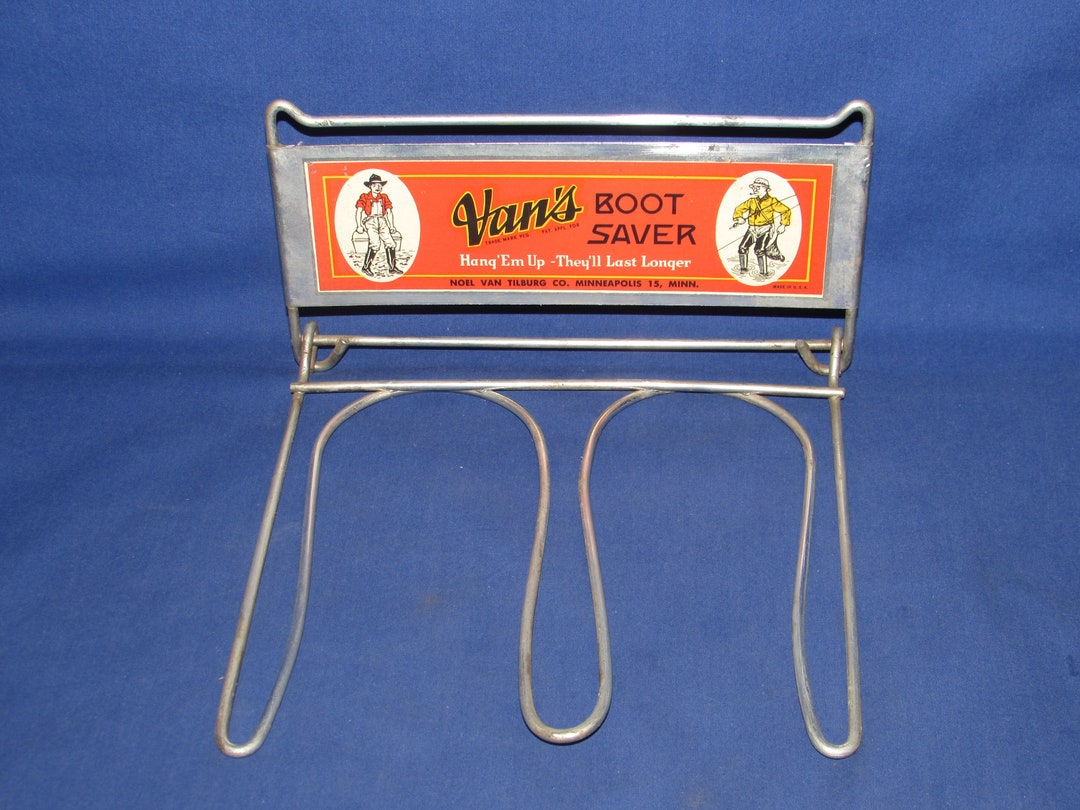 VANS BOOT SAVER 1940 Metal Storage Rack Free Shipping - Etsy
