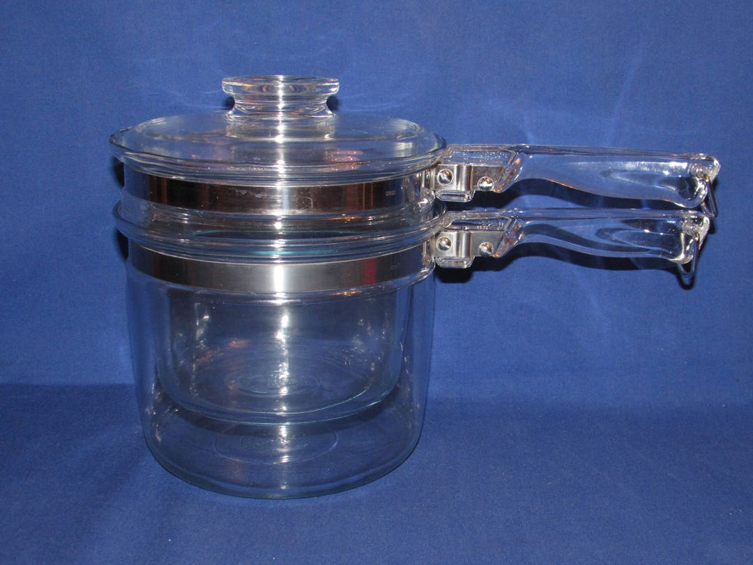 PYREX DOUBLE BOILER Flameware 6283 - Etsy