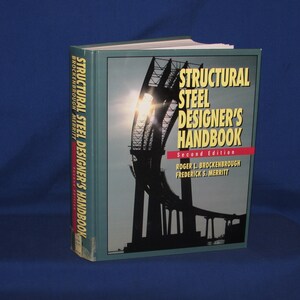 STRUCTURAL STEEL DESIGNERS Handbook 1994 Reference Book - Etsy