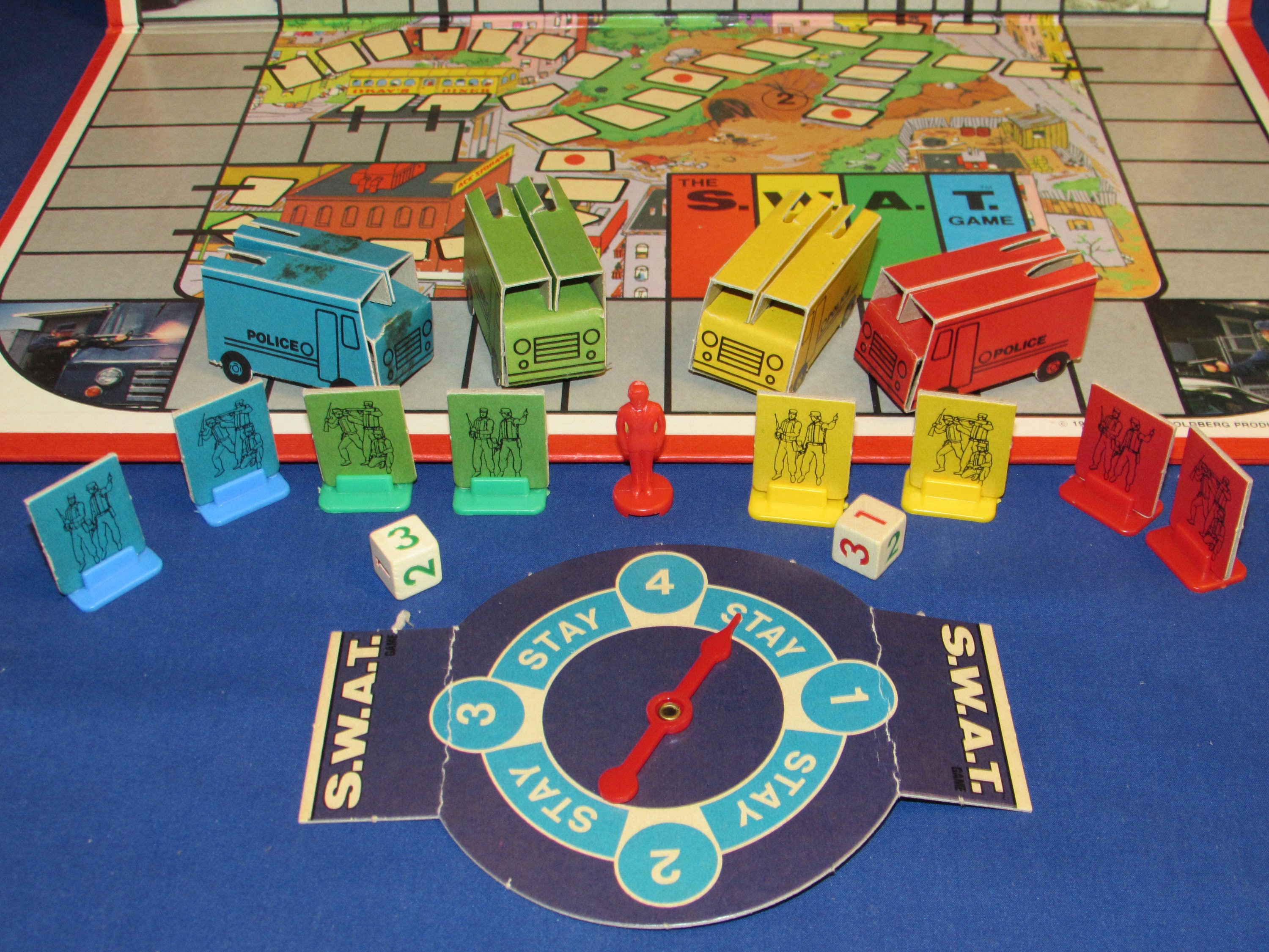 SWAT GAME 1976 Milton Bradley Free Shipping - Etsy