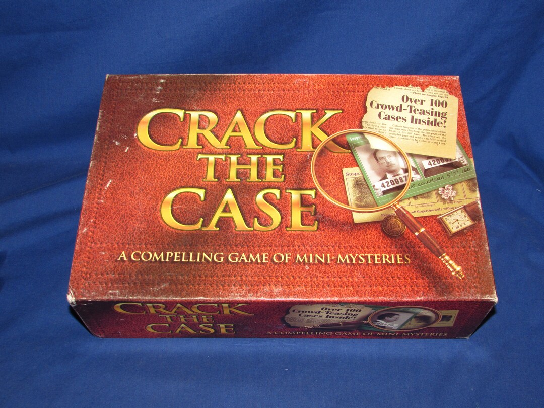 CRACK THE CASE 1993 Milton Bradley - Etsy