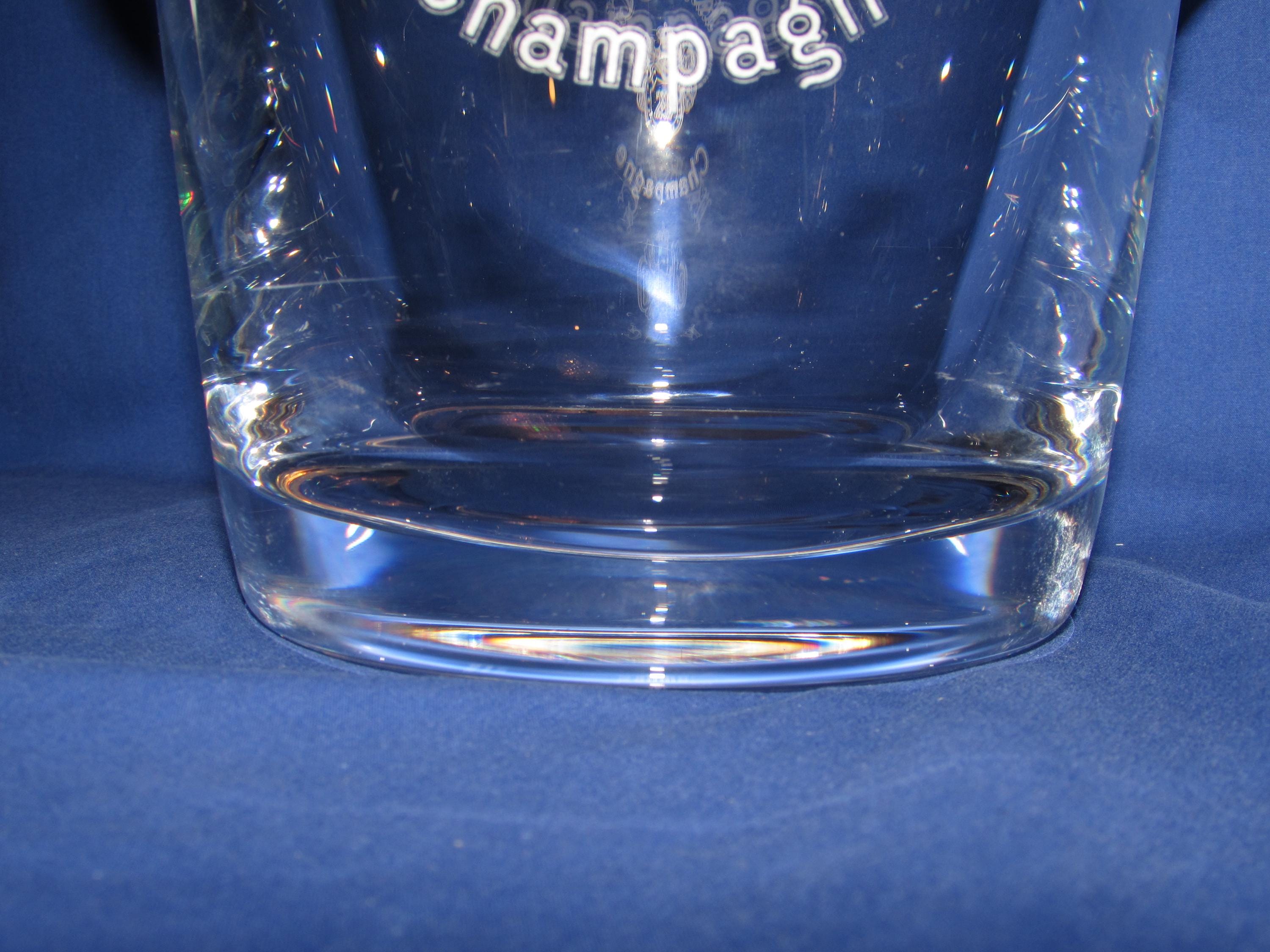 KRUG CHAMPAGNE BUCKET 1970s Krosno Crystal Made in Poland Free Shipping ...
