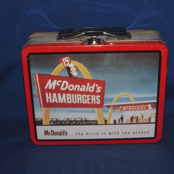 Mcdonalds Lunch Box - Etsy
