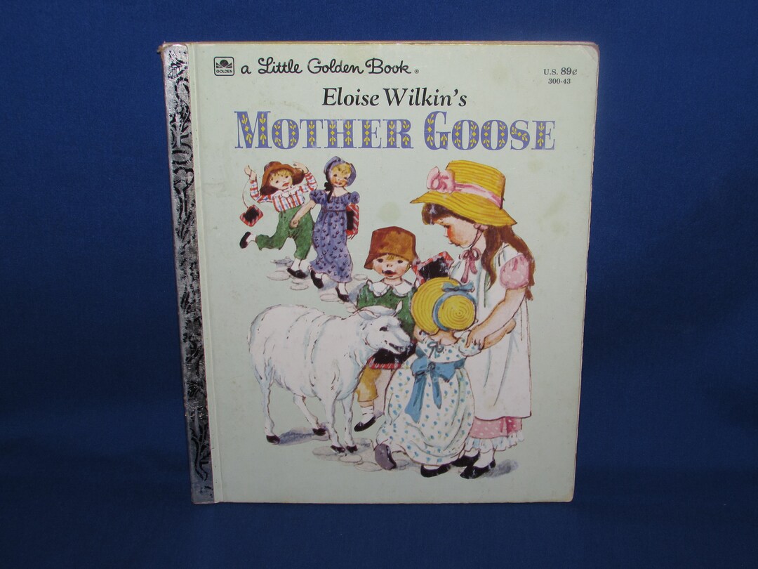 Children's Book the Little Golden MOTHER GOOSE 1961 Includes 22 Nursery ...