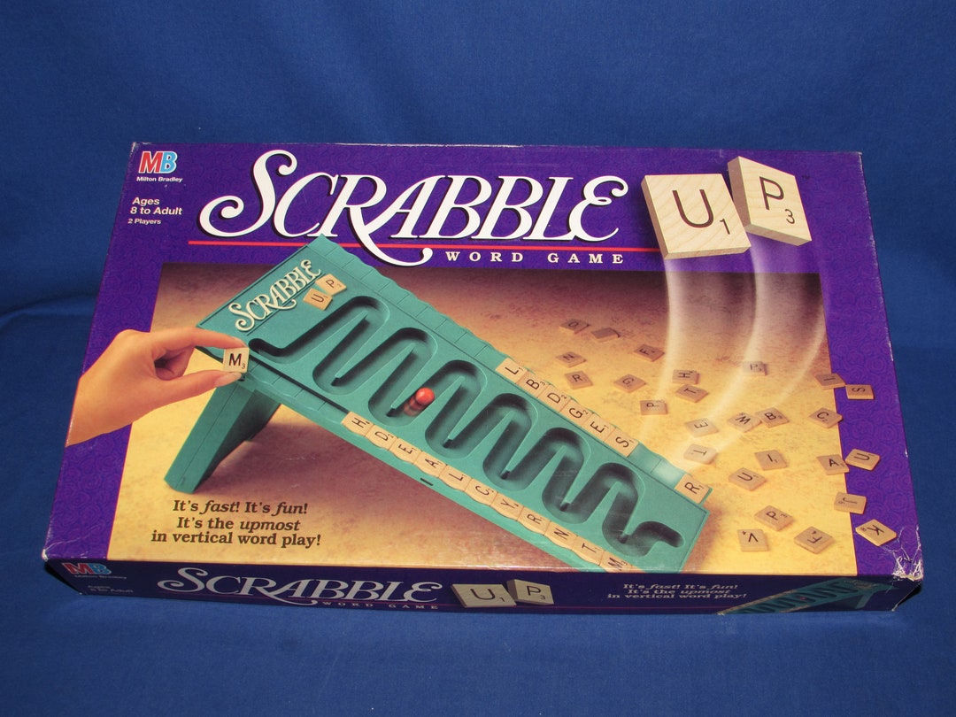 SCRABBLE UP GAME 1996 Milton Bradley - Etsy