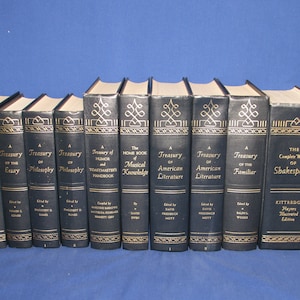 TREASURY BOOK COLLECTION Grolier 1965 Ten Volume Set Special Library ...