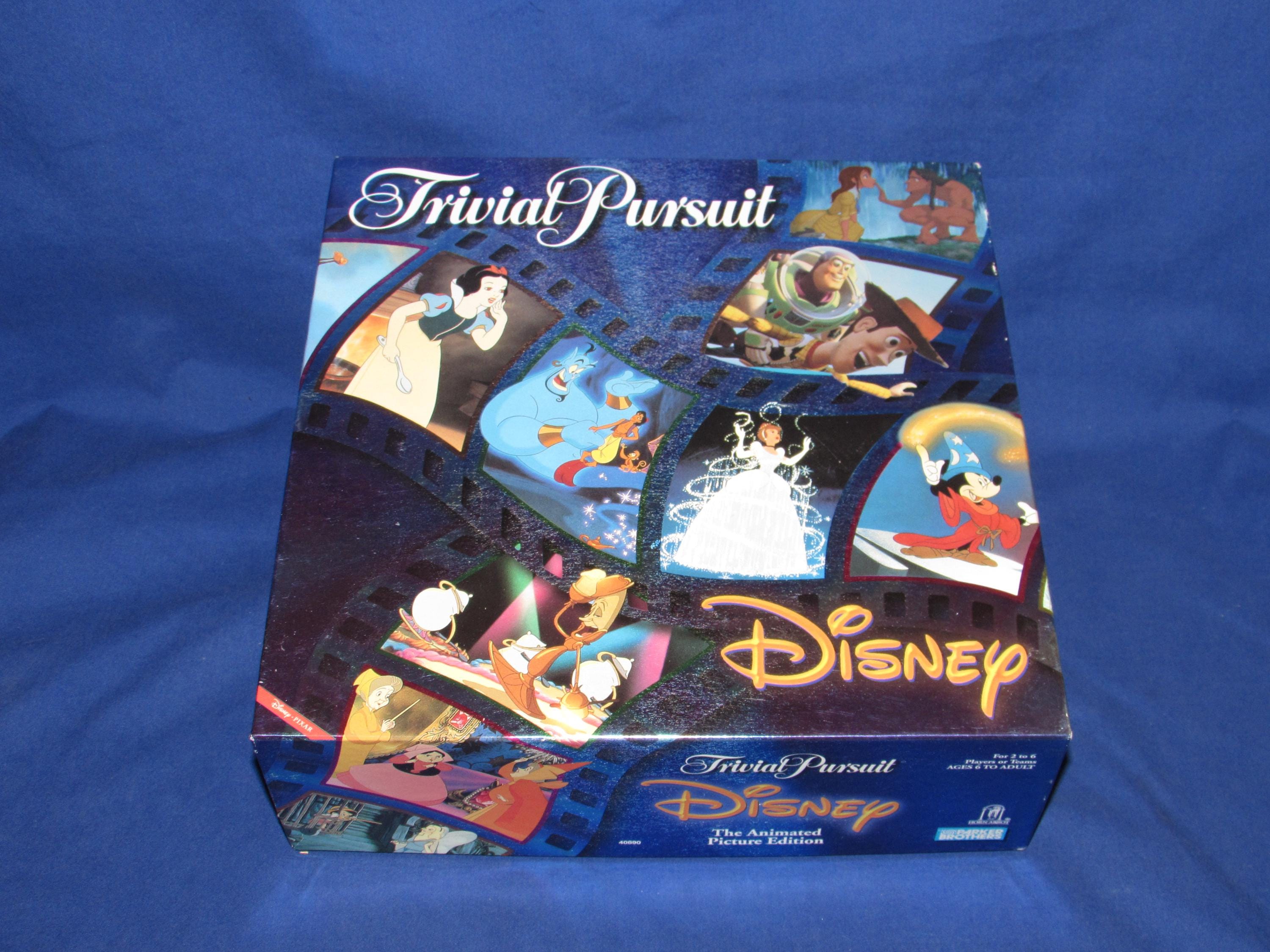 DISNEY TRIVIAL PURSUIT 2004 the Animated Picture Edition - Etsy
