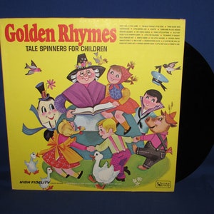 GOLDEN RHYMES RECORD United Artists Tale Spinners for Children 1960s ...